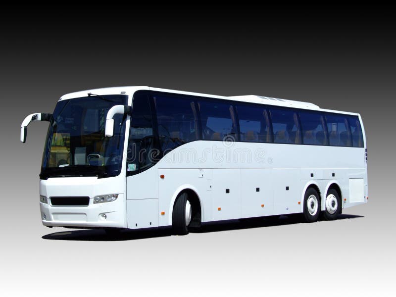 Blank white bus stock image. Image of speed, tourism, touring - 5361753