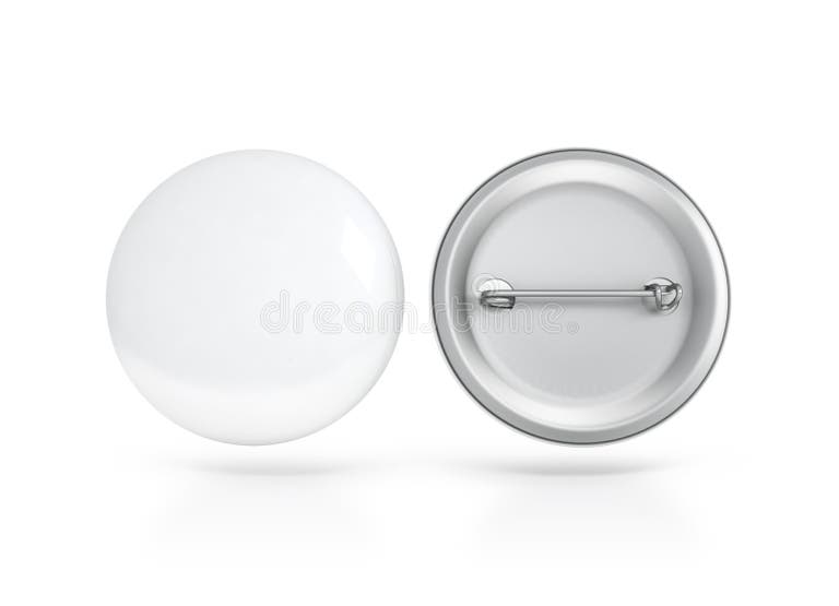 388 Blank White Button Badge Stock Photos - Free & Royalty-Free Stock ...