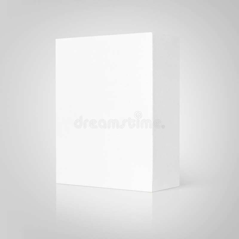 Blank white cardboard box stock image. Image of gift - 48773699