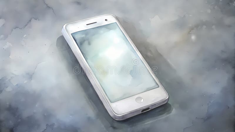 Blank White Clay Smartphone Mockup a Versatile Design Tool for UIUX ...