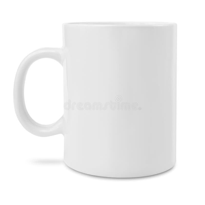 Blank white coffee mug stock photo. Image of refreshment - 20416630
