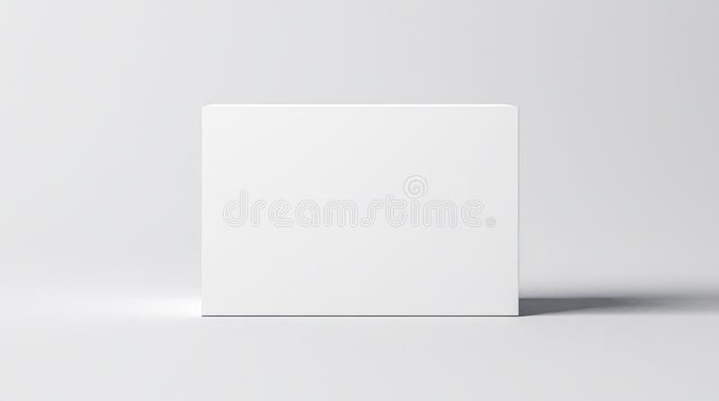 Blank White Copy Space on Gray Background for Text or Product Display ...