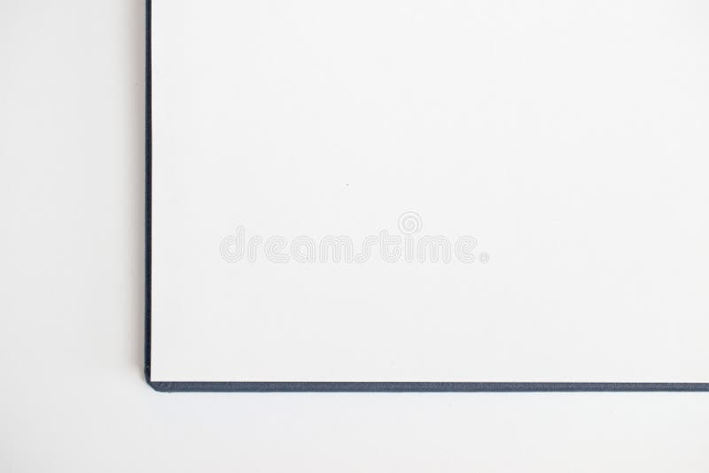 White Diary, Notebook With Rubber Band, Top View Flat Lay, Mock-up For ...