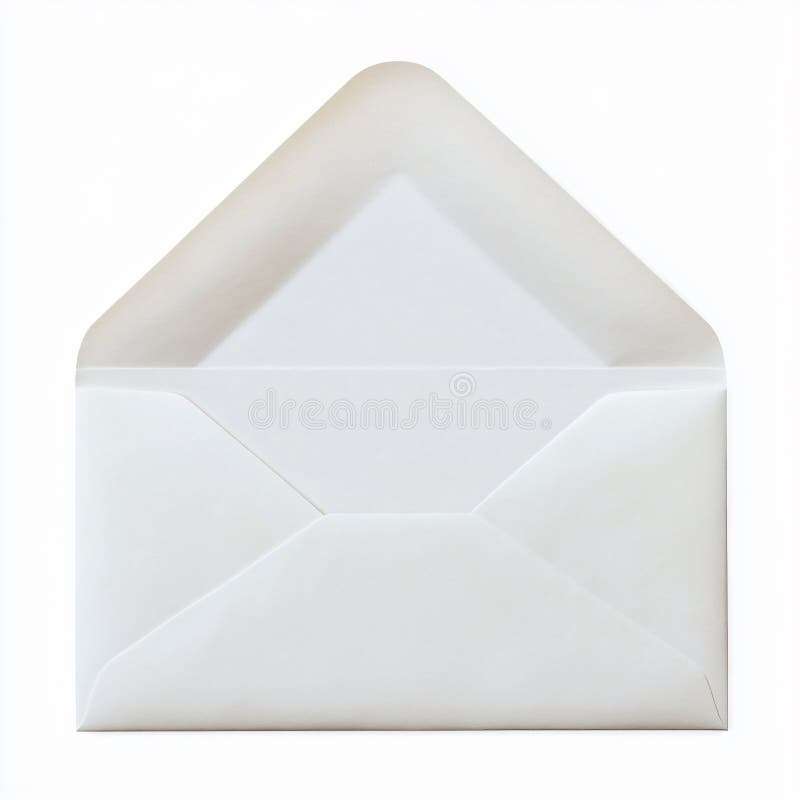 Blank White Envelope Mockup A4 Size, Open Envelope High Quality Image ...
