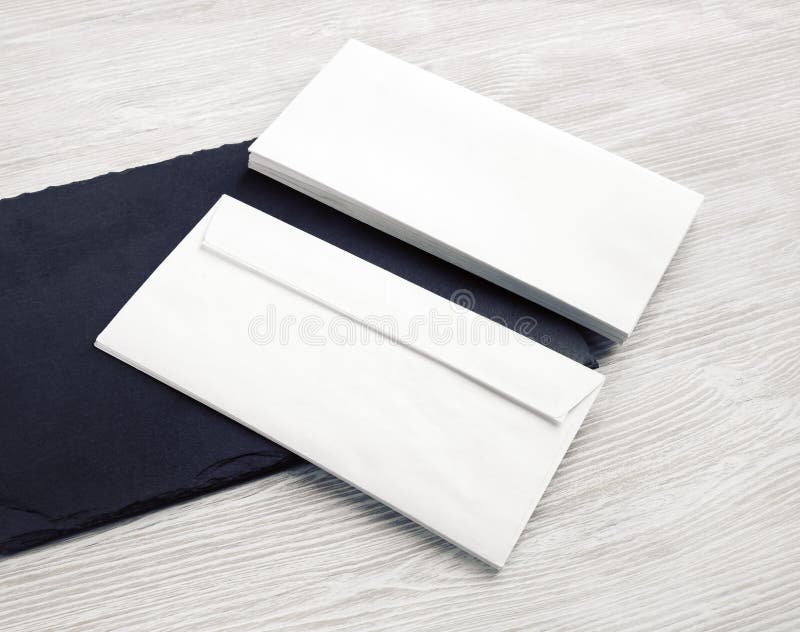 Brand Identity Template Envelope Front Back Stock Photos - Free ...