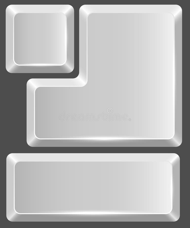 Vector keyboard template stock vector. Illustration of background ...