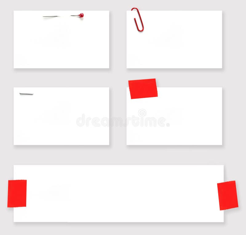 Blank White Labels with Path Stock Illustration - Illustration of ...