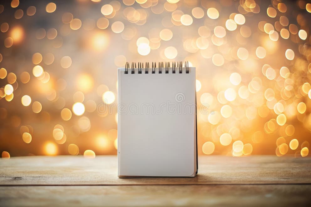 Blank White Notepad Mockup on Neutral Background Versatile Design ...