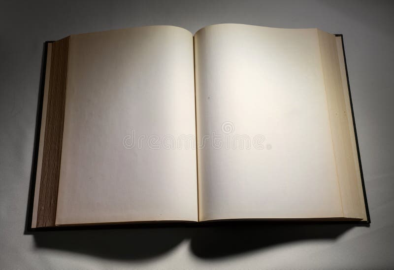 Blank White Pages in an Open Book Stock Image - Image of paper, copy ... Blank White Pages in an Open Book Stock Image - Image of paper, copy ...