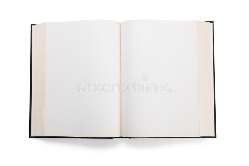 Blank White Pages in an Open Book Stock Image - Image of literature ... Blank White Pages in an Open Book Stock Image - Image of literature ...