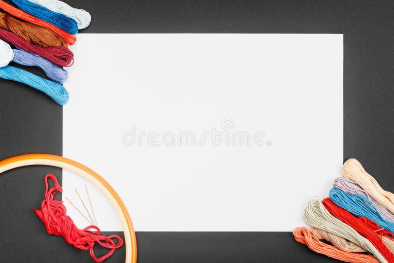 Blank Sewing Machine on a White Table and a White Wall Background Stock ...
