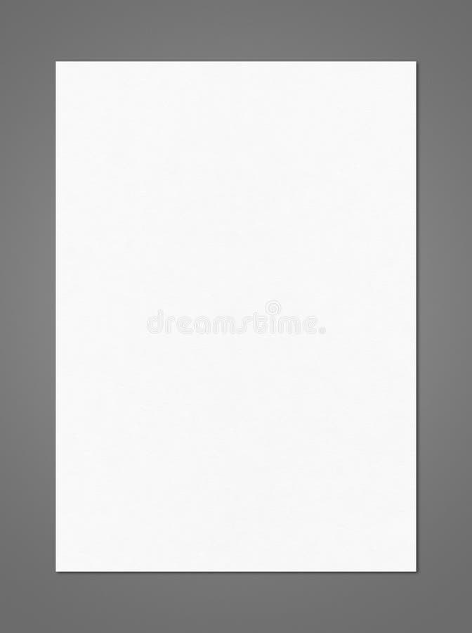 Blank White A4 Paper Sheet Mockup Template Stock Image - Image of empty ... Blank White A4 Paper Sheet Mockup Template Stock Image - Image of empty ...