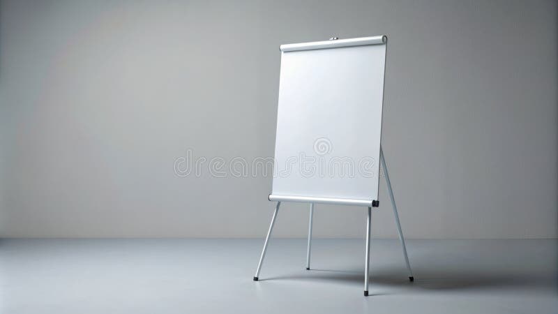Blank White Plan Board Awaits Your Vision Organize Ideas Projects Goals ...