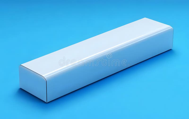 Blank White Rectangular Box Product Packaging Royalty Free Image Stock ...