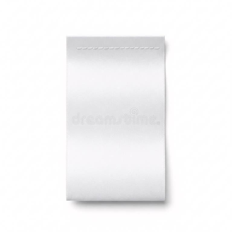 A Blank White Rectangular Label Creating a Versatile Space for ...