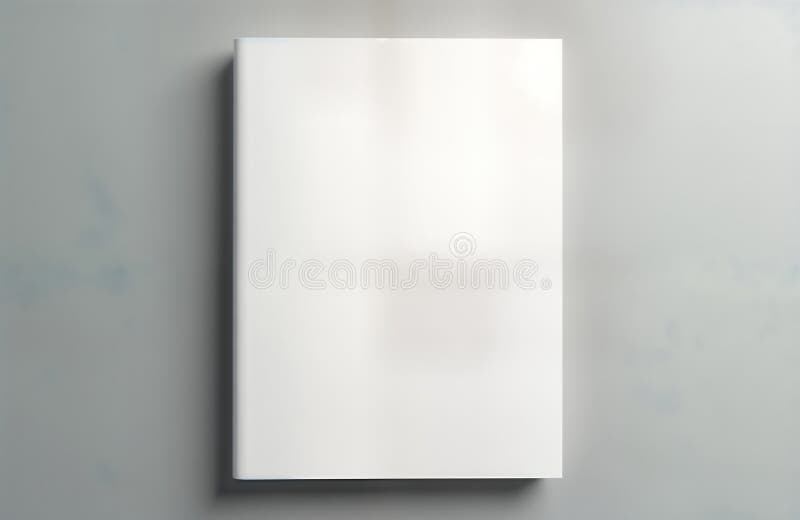 Blank White A4 Sheet Mockup. Empty Space for Design Ideas. Versatile ...