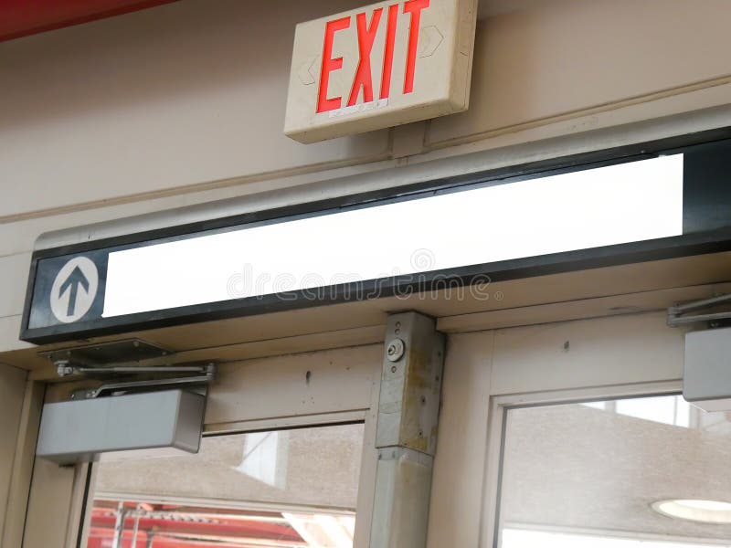 119 Exit Sign Above Door Stock Photos - Free & Royalty-Free Stock ...