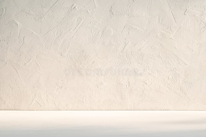 Blank White Stone Background with Textured Wall in Soft Light Stock ...