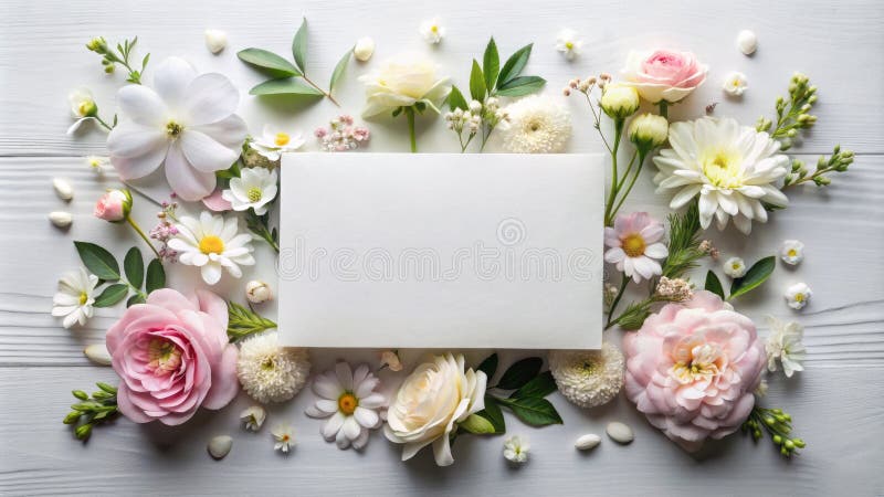 Blank White Surface Overhead Flat Lay a Versatile Design Background for ...