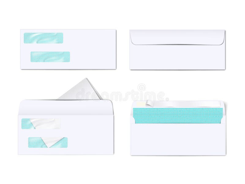 Back White Envelope Stock Illustrations – 2,864 Back White Envelope ...