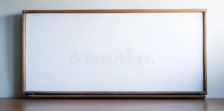 Blank Whiteboard Frame Provides Space for Your Ideas and Vision Boards ...