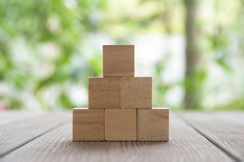Blank Wooden Blocks with Customizable Space for Text or Ideas. Copy ...