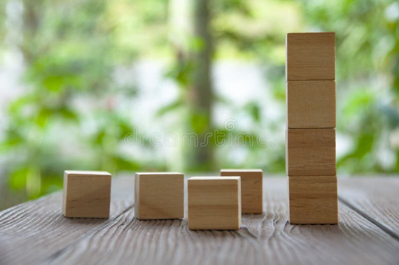 Blank Wooden Blocks with Customizable Space for Text or Ideas. Copy ...