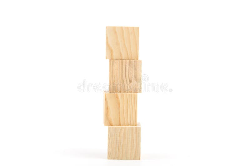 Blank wooden blocks. stock image. Image of global, blocks - 79252687