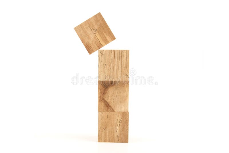 Blank wooden blocks. stock image. Image of global, blocks - 79252687