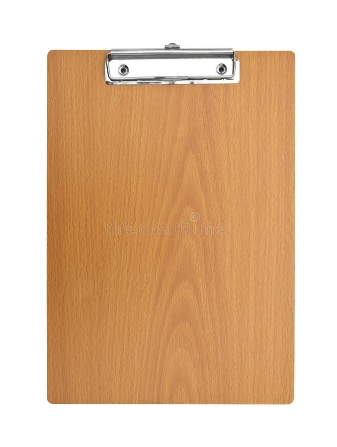 Blank wooden Clip board stock image. Image of page, business - 39509499