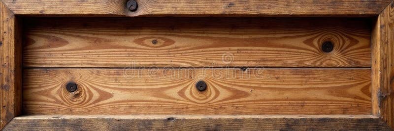 Blank Wooden Rectangle Frame, Rustic Texture, Isolated , Template ...