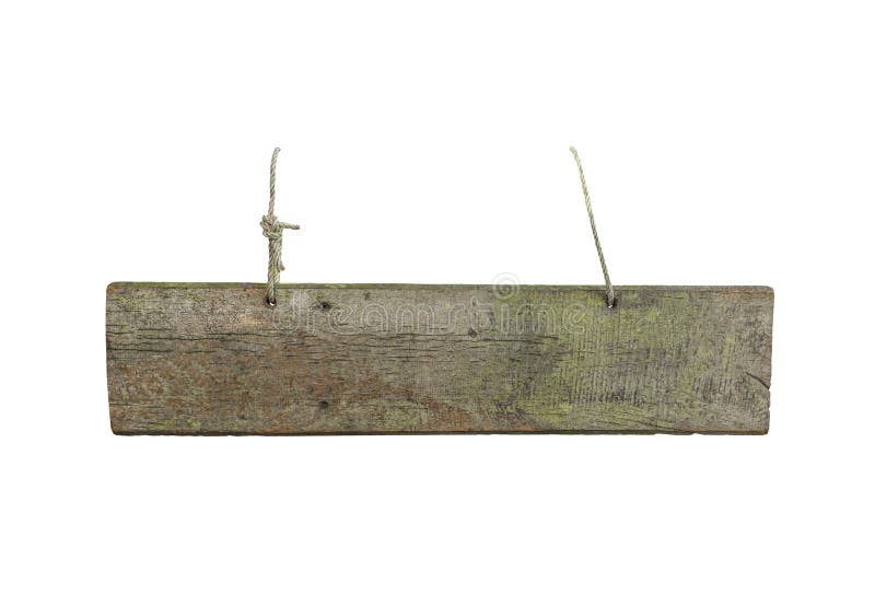 Blank Wooden Plank Signboard Stock Image - Image of signboard, grunge ...