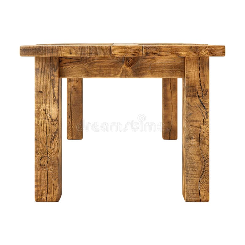 Blank Wooden Table on Transparent Background - Ai Generated Stock ...