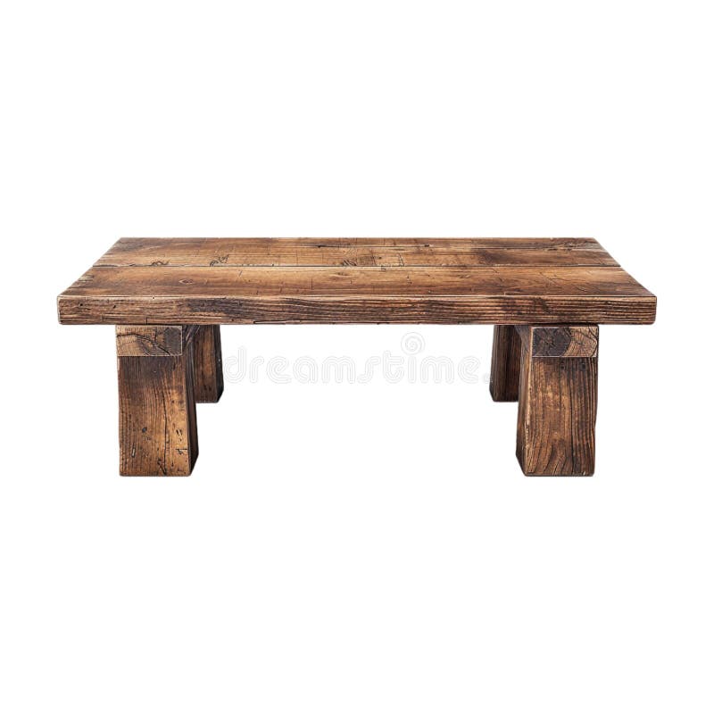Blank Wooden Table on Transparent Background - Ai Generated Stock ...
