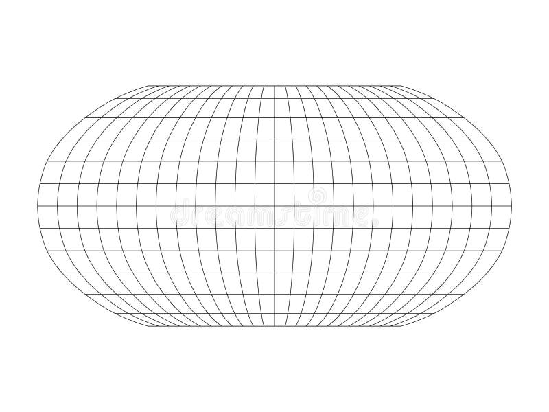 Blank World Map Grid Stock Illustrations – 286 Blank World Map Grid ...