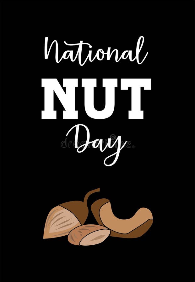 National Peanut Butter Day Sign and Illustration Stock Vector ...