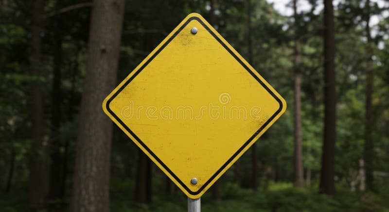 Diamond Blank Warning Sign Stock Illustrations – 410 Diamond Blank ...