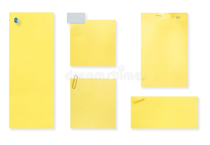 Yellow Paper Tears stock image. Image of isolated, lined - 22714505