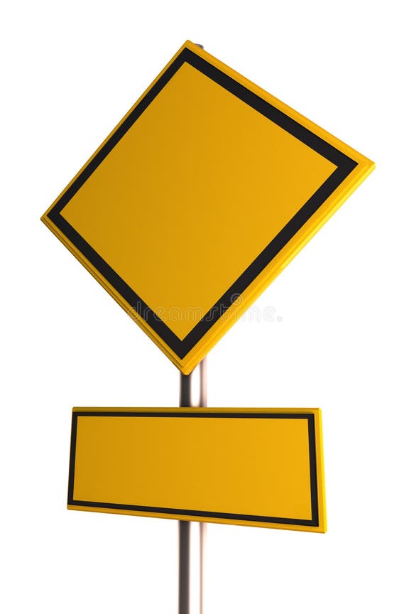 Blank Diamond Caution Sign Stock Illustrations – 298 Blank Diamond ...