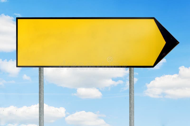 Right Decision on Yellow Sign Hanging on Ivy Wall Stock Photo - Image ...