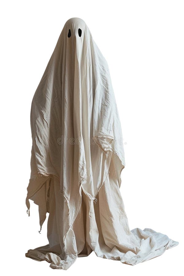 Blanket Ghost Isolated on Transparent Background Stock Illustration ...