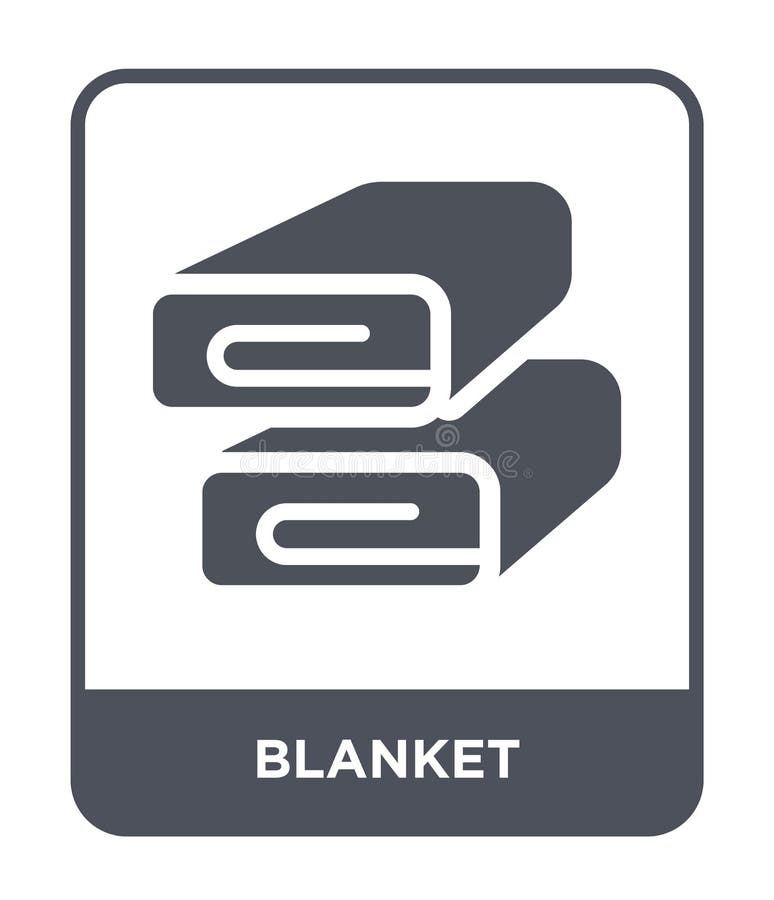 Blanket Icon in Trendy Design Style. Blanket Icon Isolated on White ...