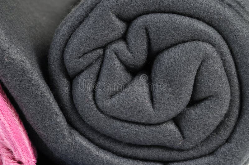 Blanket roll. stock photo. Image of cushion, decoration - 13379810