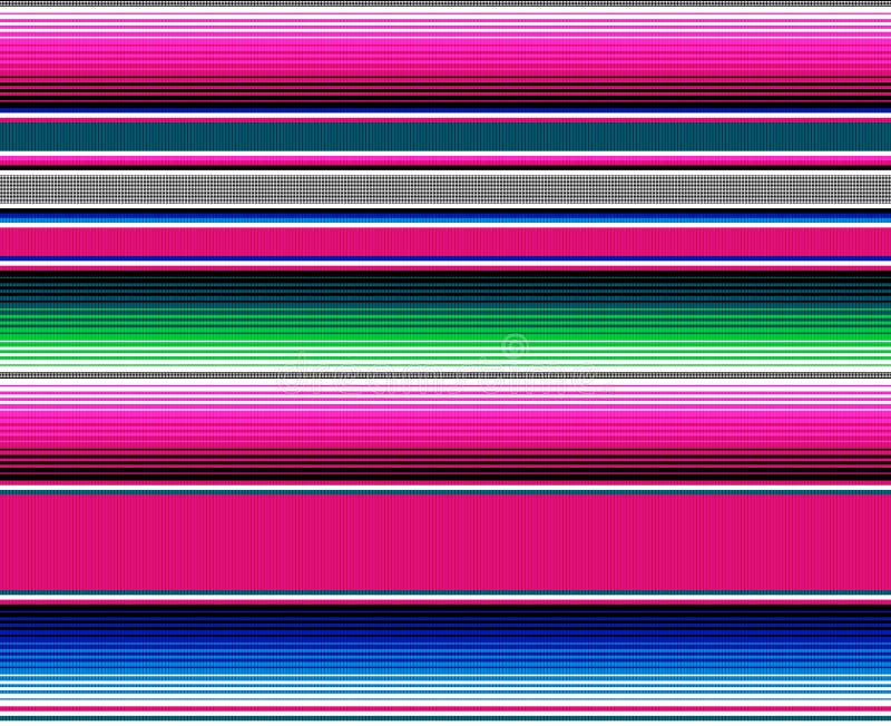 Mexican Blanket Stripes Vector Background For Cinco De Mayo Party Decor ...