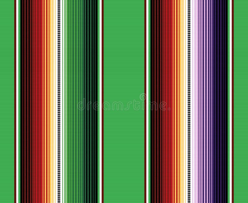 Blanket Stripes Seamless Vector Pattern. Serape Design Stock Vector ...