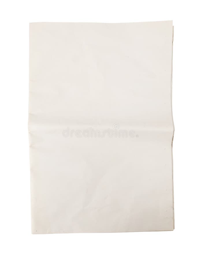 Blank newspaper frontpage stock image. Image of open, pages - 6798057