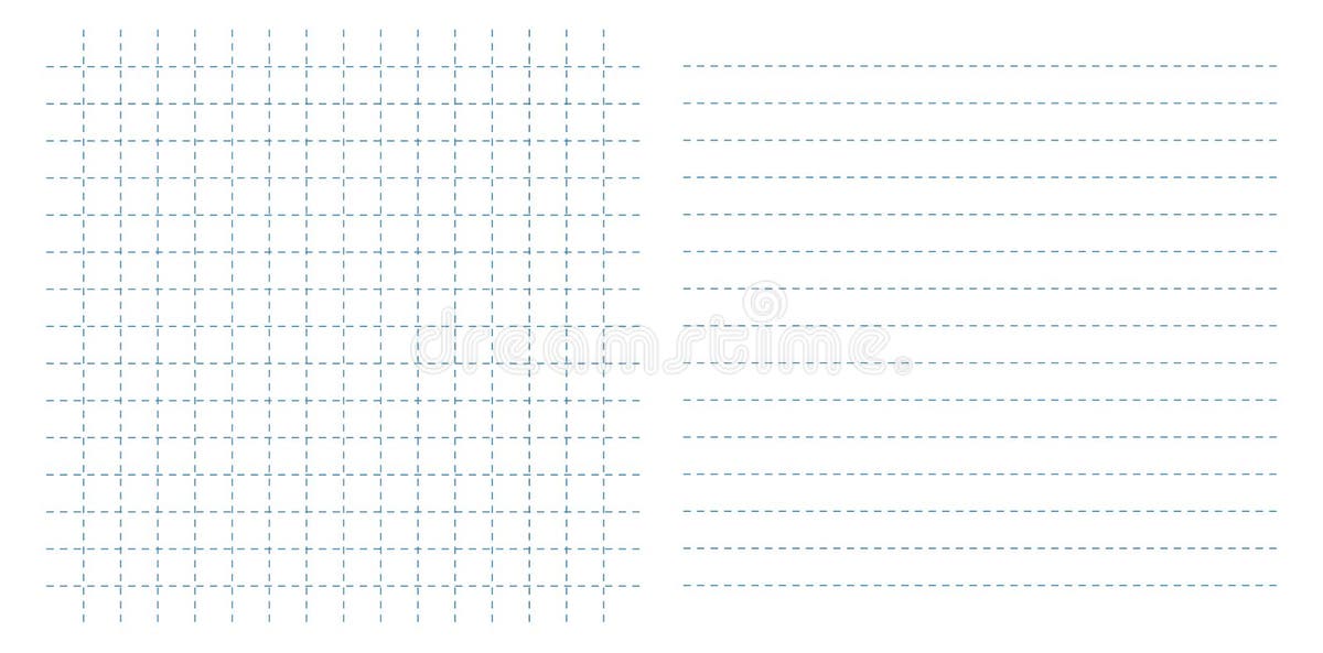 Notebook Grids Stock Illustrations – 106 Notebook Grids Stock ...