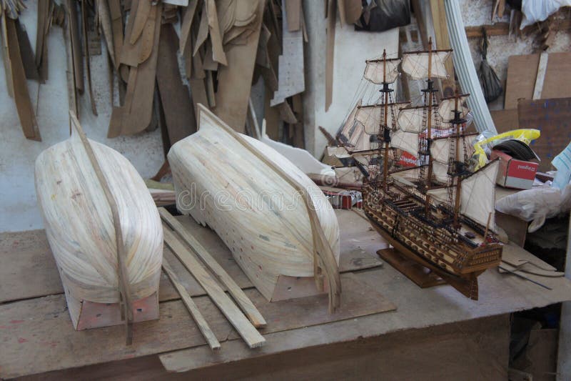 The Local Workshop for Making Models of Ships in the City of Curepipe ...