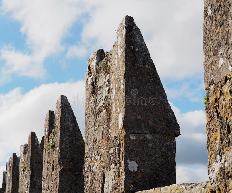 Blarney Castle Ireland stock image. Image of cork, lichens - 83268989