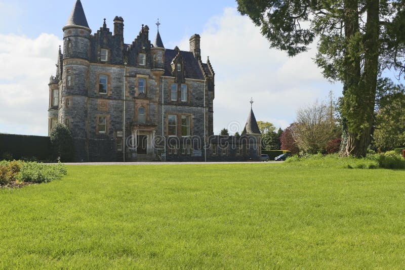 Blarney House at Blarney Castle and Grounds, Blarney, West Cork Stock ...